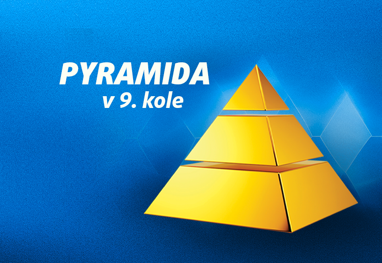 Pyramida v 9. kole: O výhře 2 miliony korun se rozhodne dnes | Tipsport